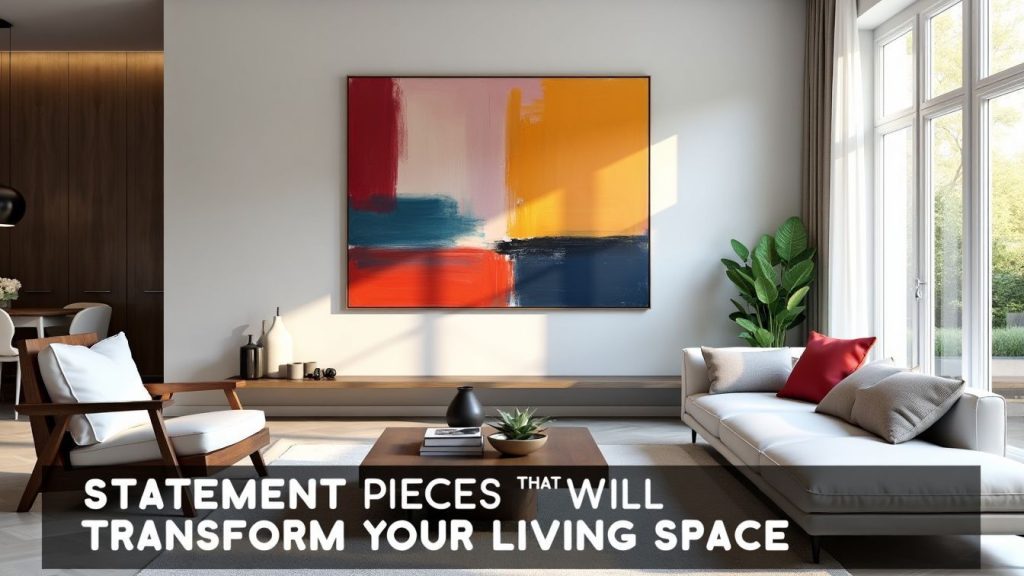 Statement Pieces That Will Transform Your Living Space – MyHomeLifeStyle